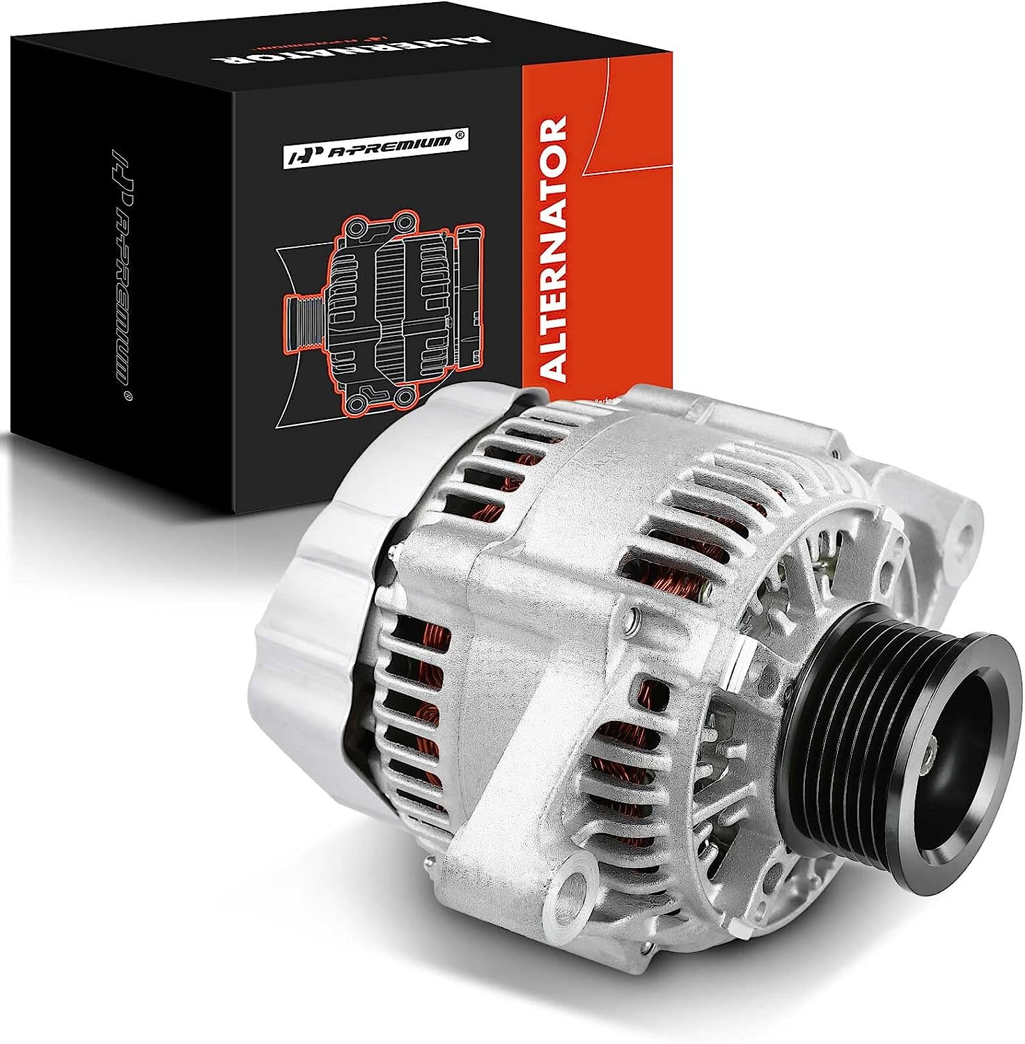 A-Premium Alternator Compatible with Dodge Ram 1500 2500 3500 4000 Van 99-00, Dakota Durango 99 ...