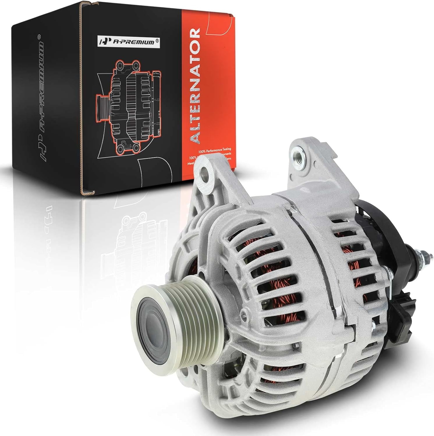 A-Premium Alternator Compatible with Dodge Ram 2500 2007-2009, Ram 3500 2007-2009, Ram 4500 2008 ...