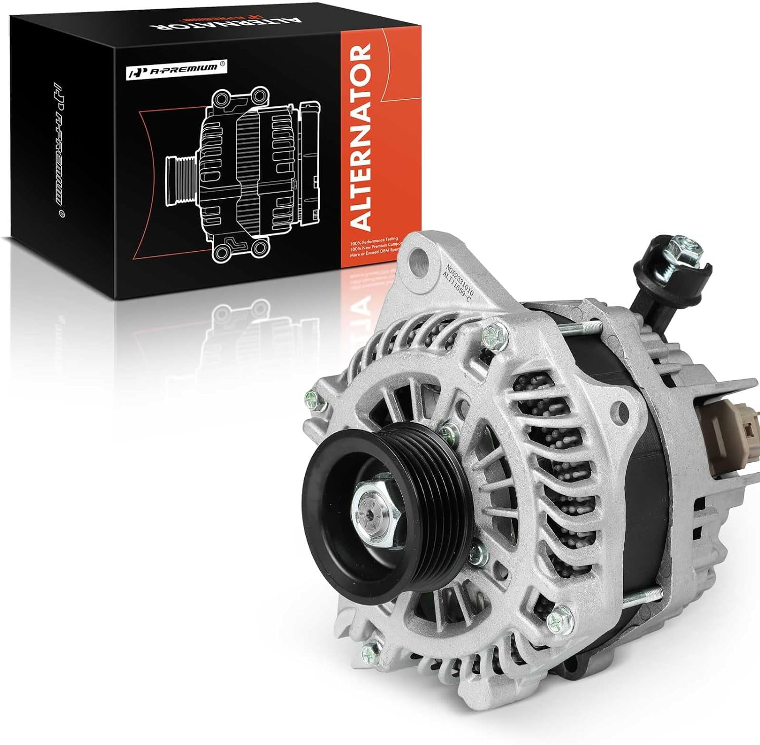 A-Premium Alternator Compatible with Ford Explorer 2011-2012, Edge 2011 ...
