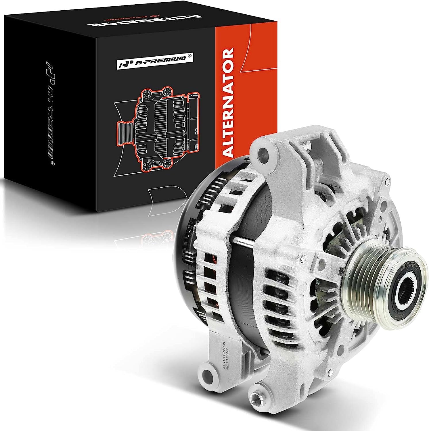 A-Premium Alternator Compatible with Jeep Grand Cherokee 11-21 & Dodge Charger 11-21, Durango 11 ...