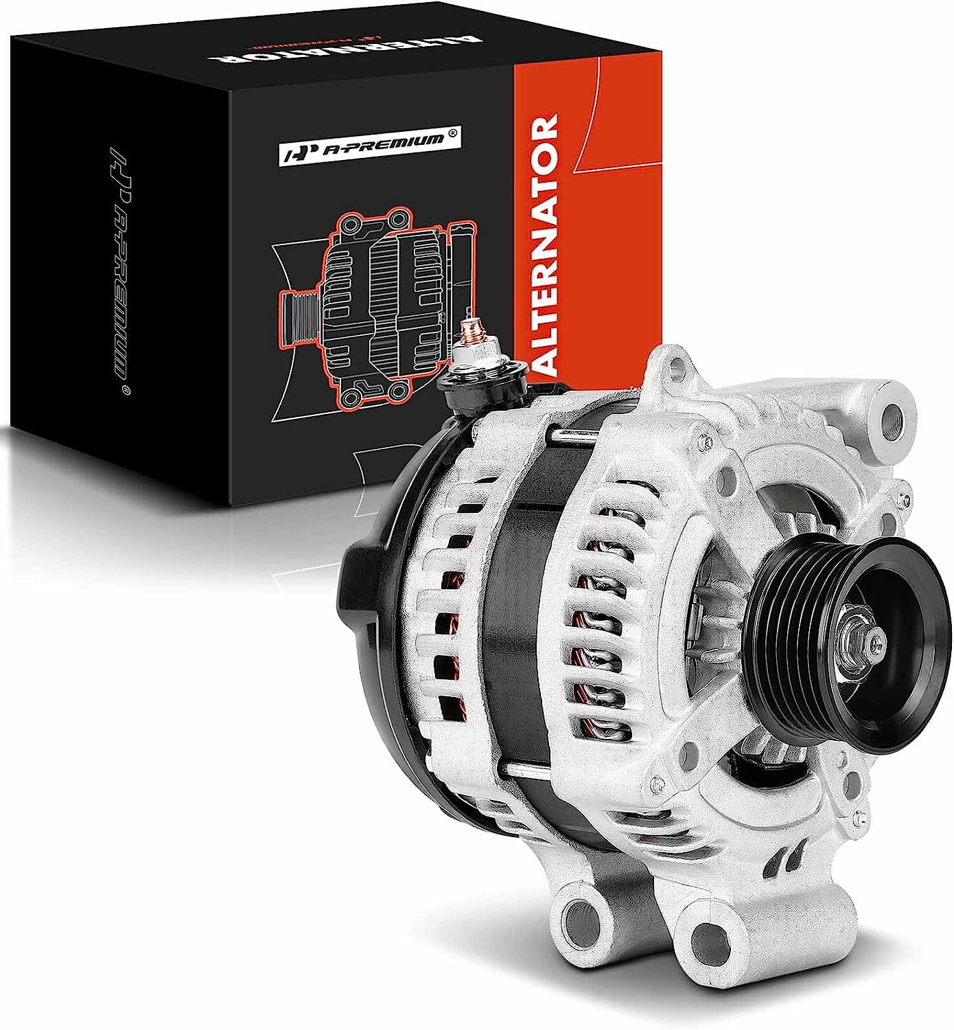 A-Premium Alternator Compatible with Land Rover Range Rover 10-12, LR4 ...