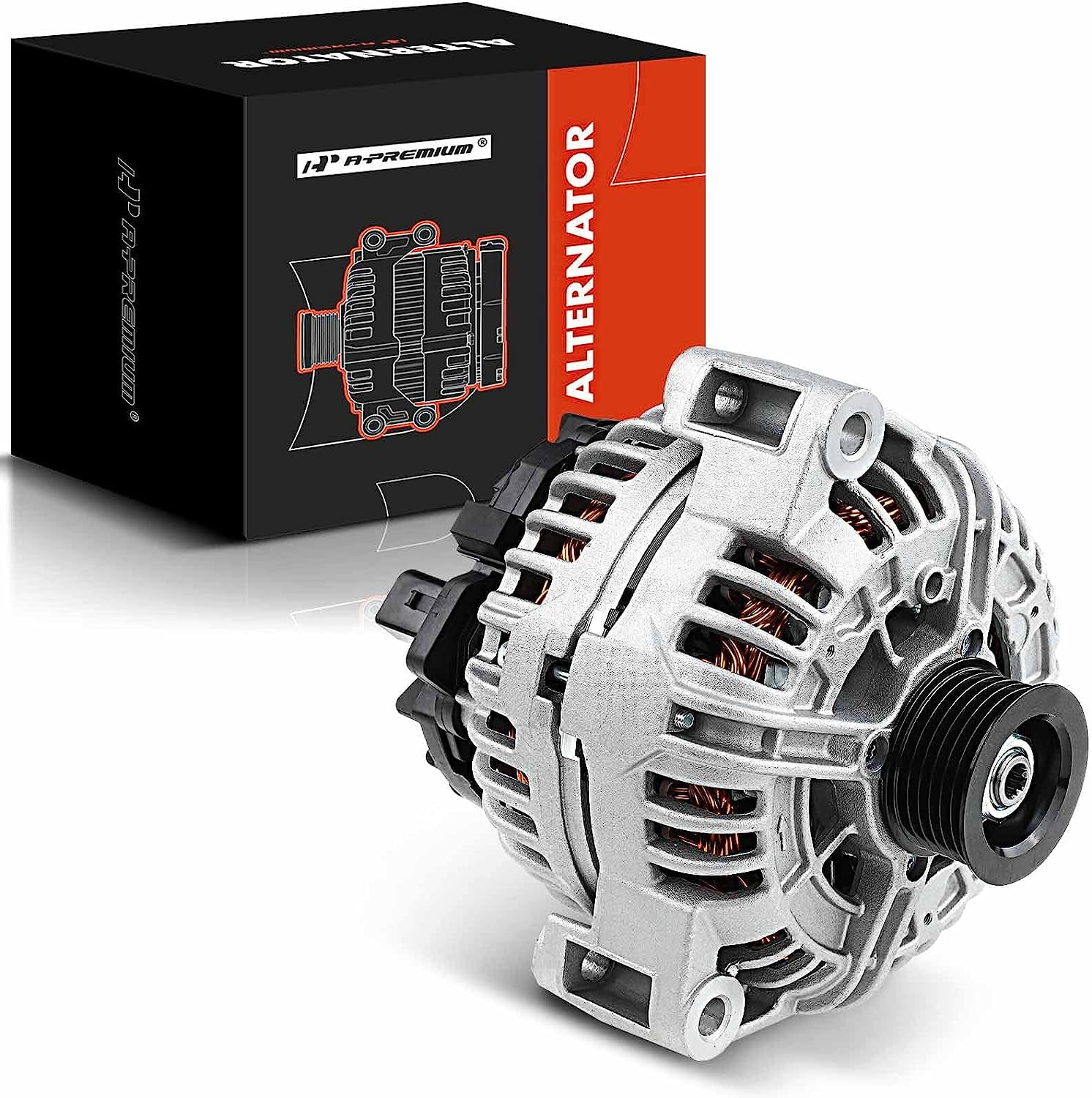A-Premium Alternator Compatible with Mercedes-Benz E55 S55 CL55 AMG 2003-2006 V8 5.5L, R500 ...