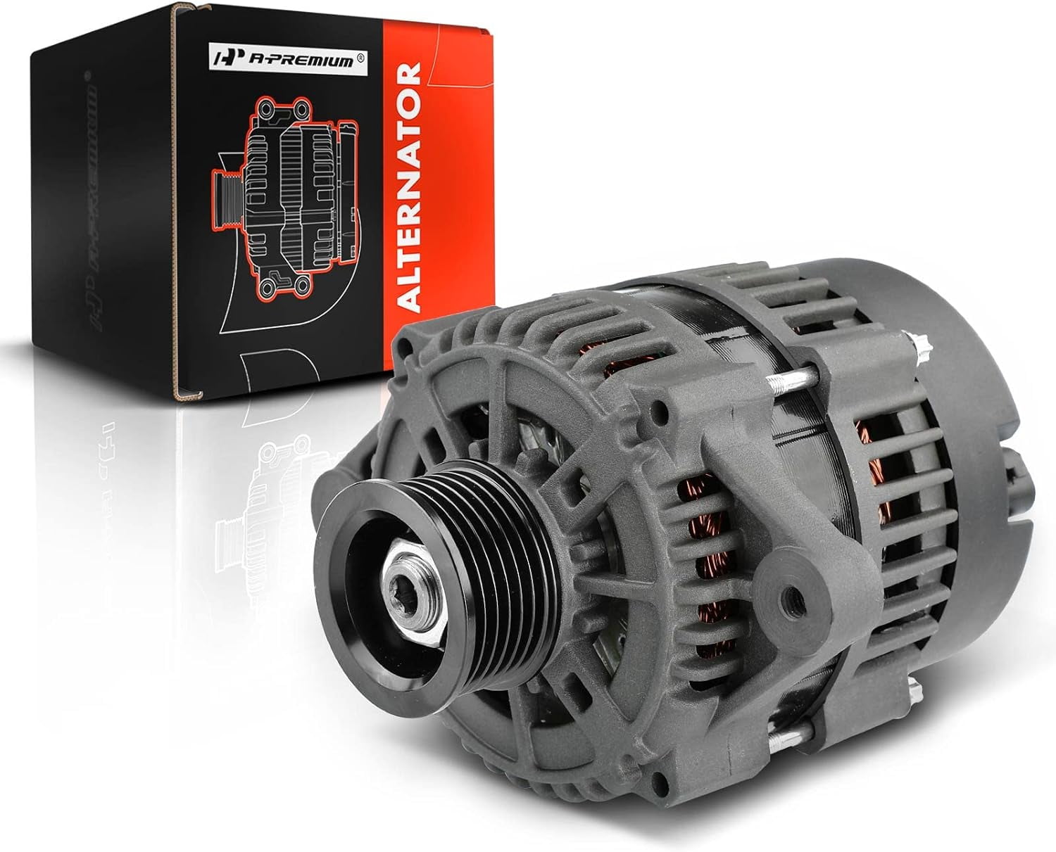 A-Premium Alternator Compatible with Mercruiser Model 350 Mag MPI, 5.0L ...
