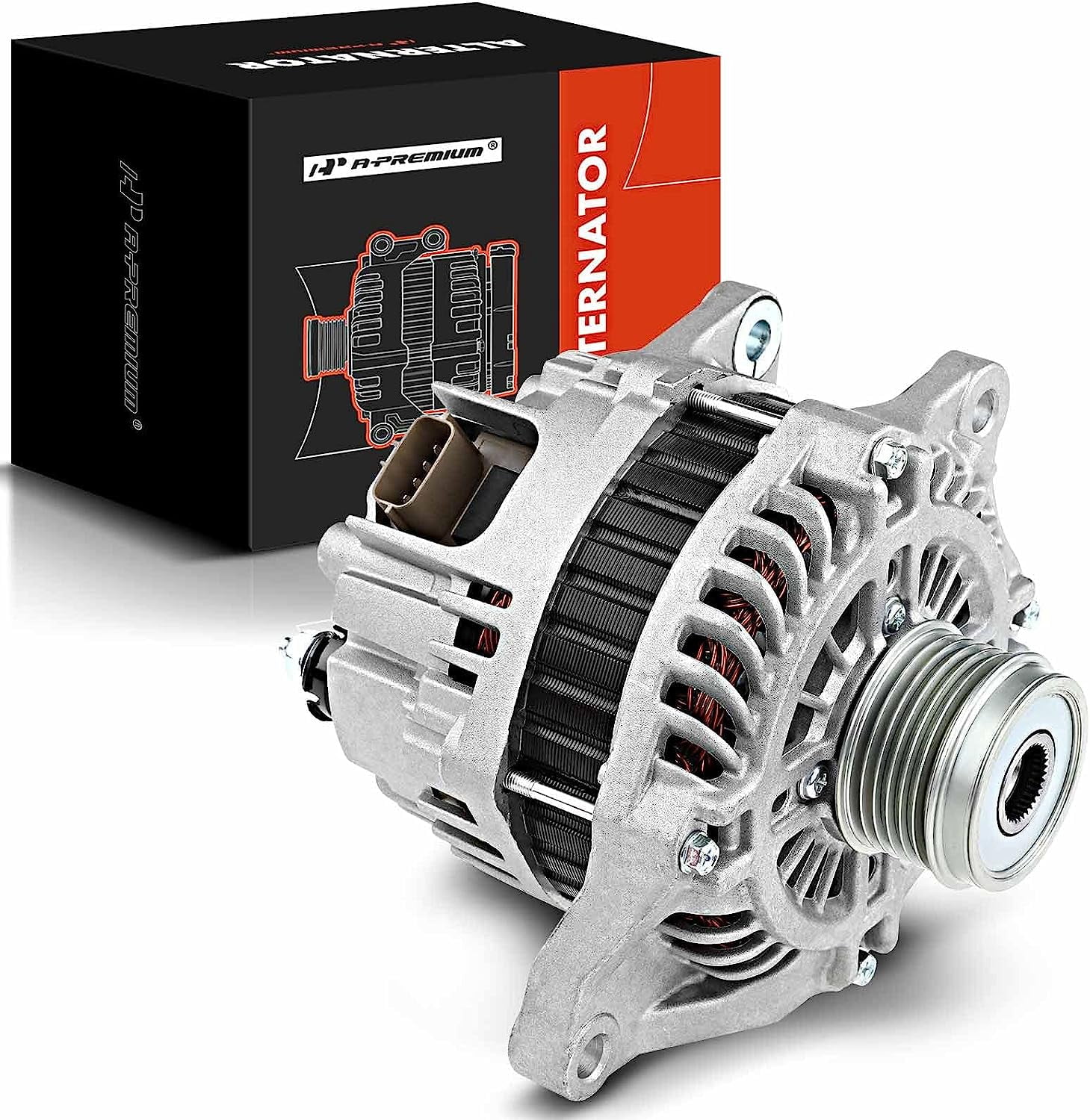 A-Premium Alternator Compatible with Mitsubishi Lancer 2008 2009 2010 ...