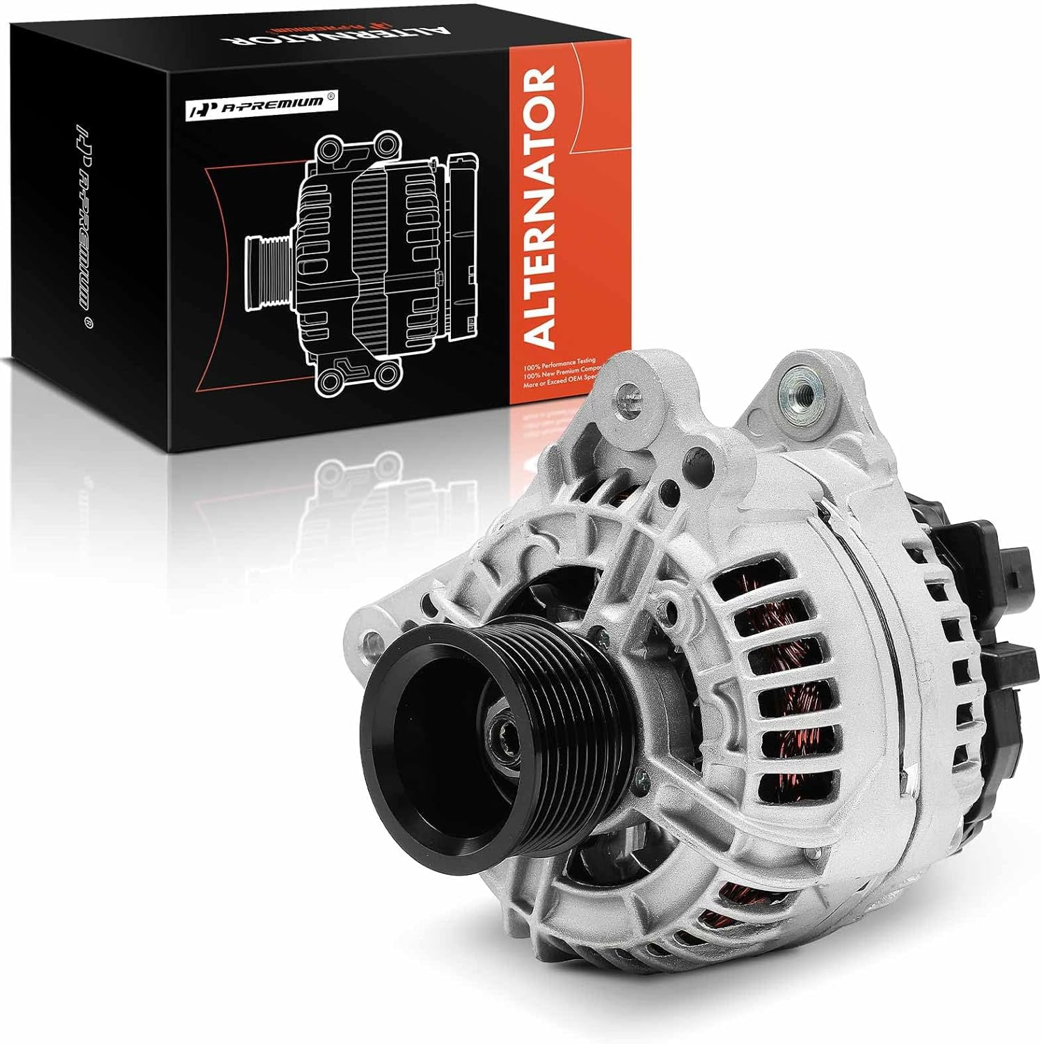 A-Premium Alternator Compatible with Volkswagen Jetta 1999-2004 V6 2.8L ...