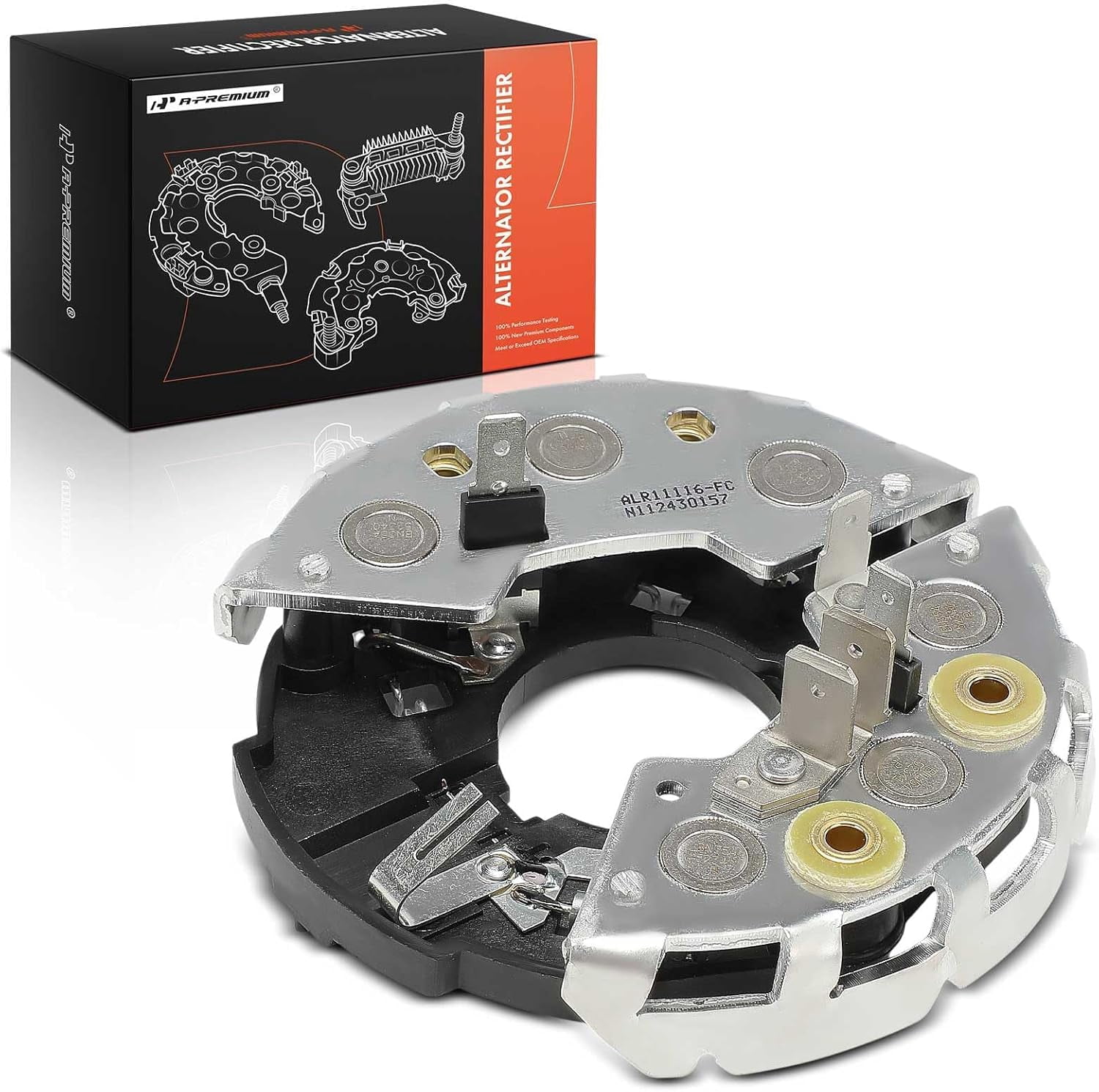 A-Premium Alternator Rectifier Compatible with Volkswagen Jetta 1981 ...