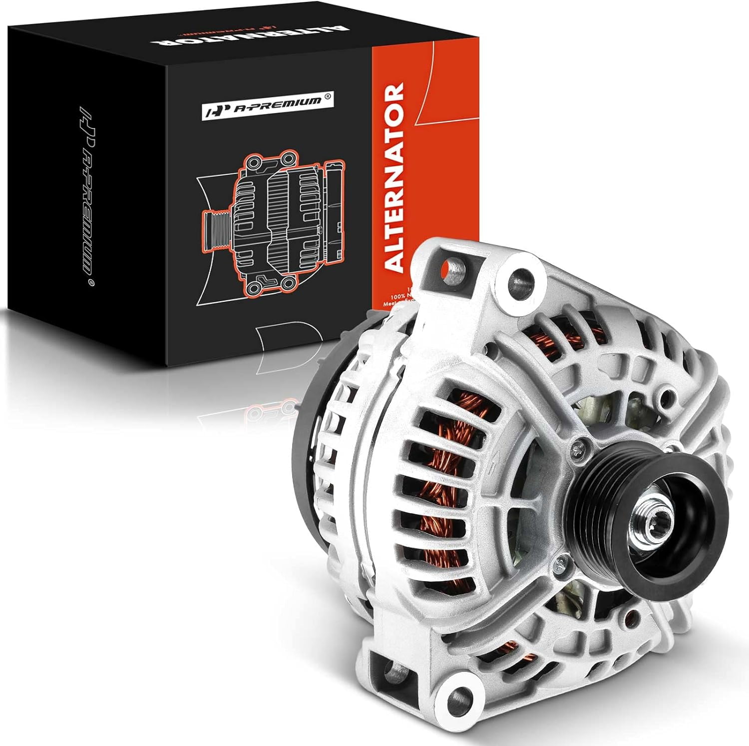 A-Premium Alternator with 12V 150A for Mercedes-Benz E320, E430, E500 ...