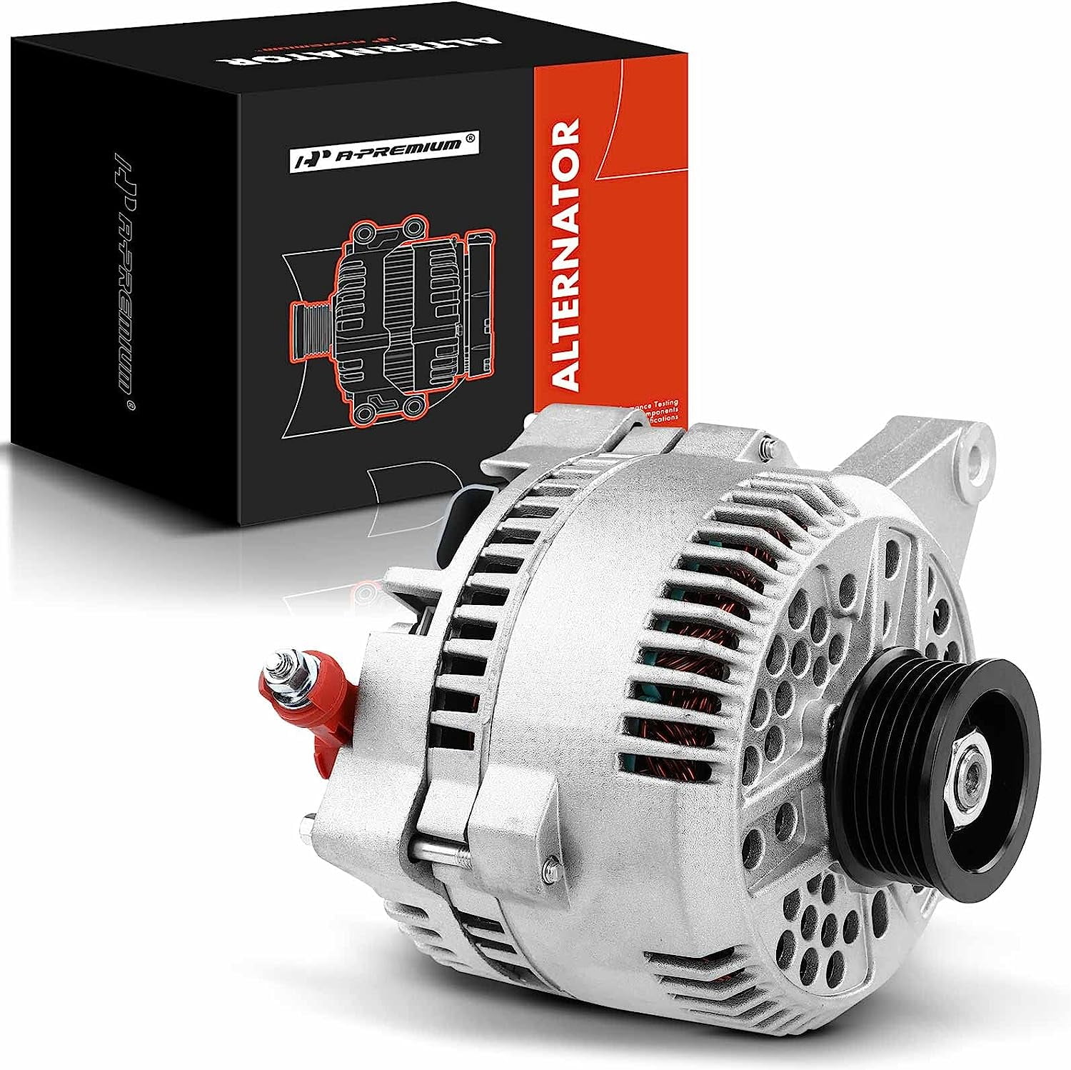 A-Premium Alternator with 130A 12V for Ford F-Series and E-Series ...