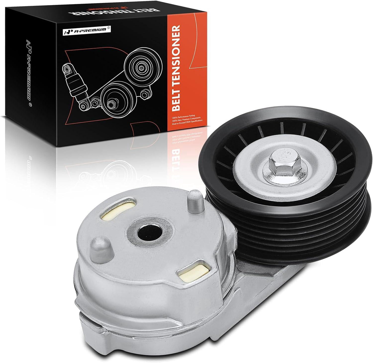 A-Premium Belt Tensioner and Pulley Assembly Compatible with Chrysler ...