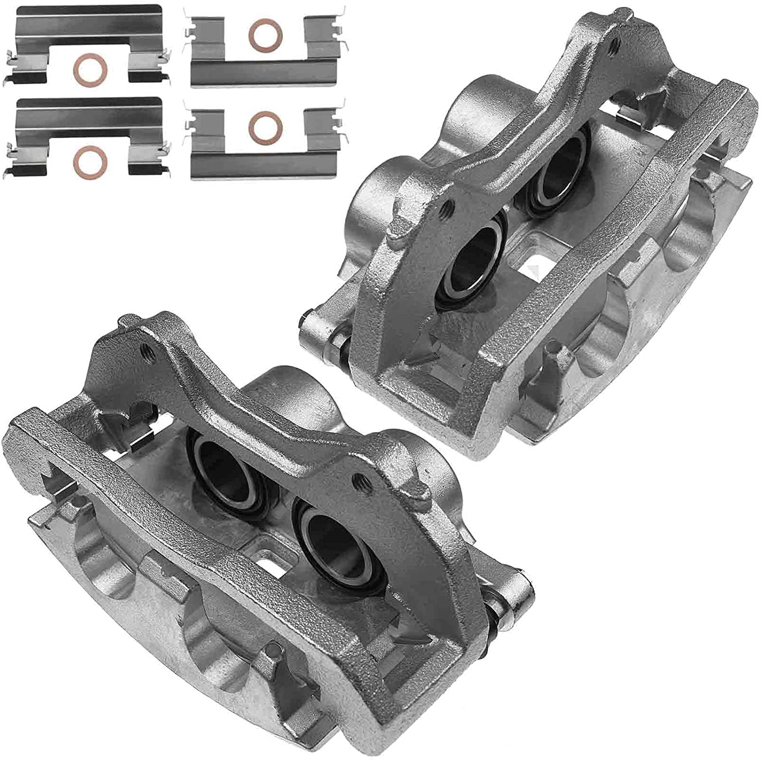 A-Premium Brake Caliper Assembly with Bracket Compatible with Cadillac ...