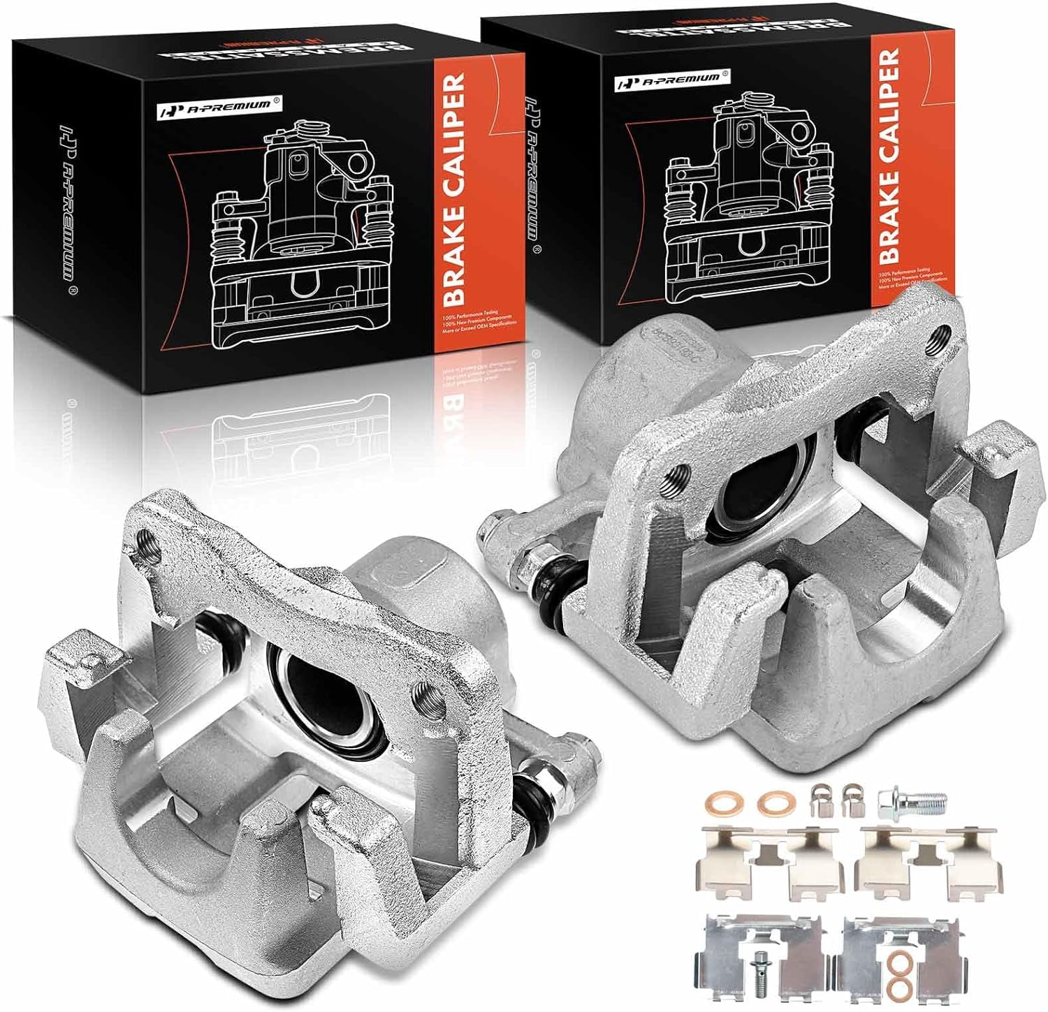 A-Premium Brake Caliper Assembly with Bracket Compatible with Toyota ...