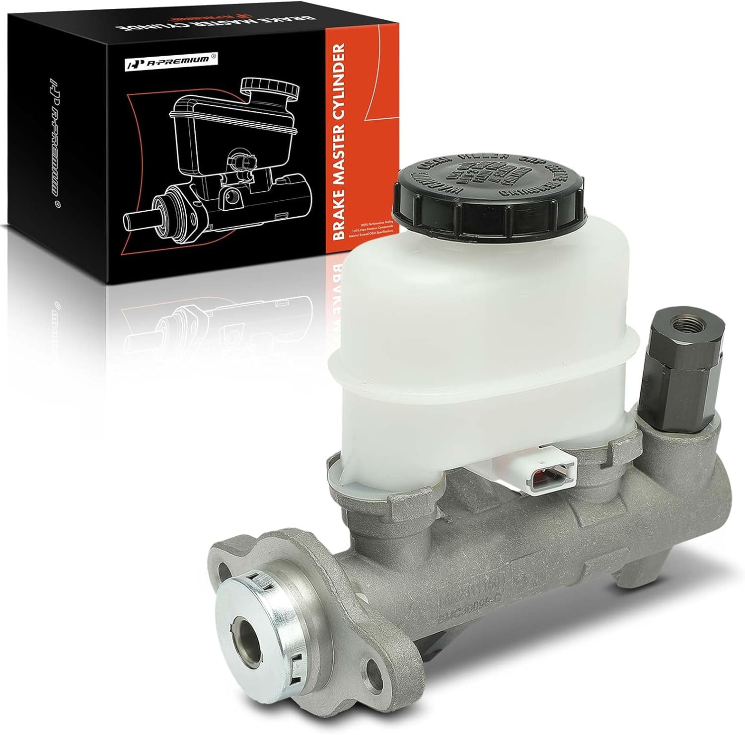 A-Premium Brake Master Cylinder with Reservoir and Sensor Compatible ...
