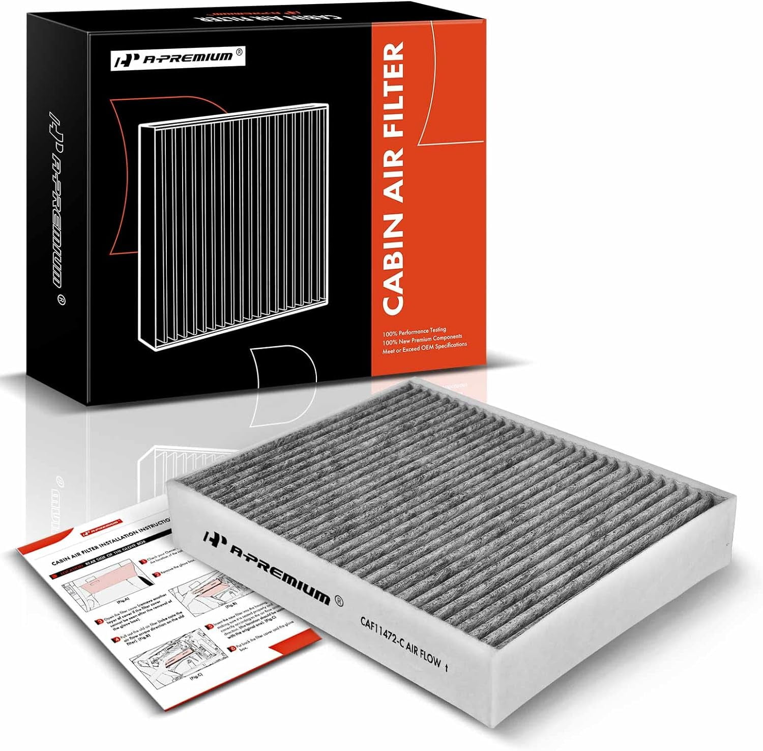 A-Premium Cabin Air Filter, Activated Carbon, Compatible with BMW 320i ...
