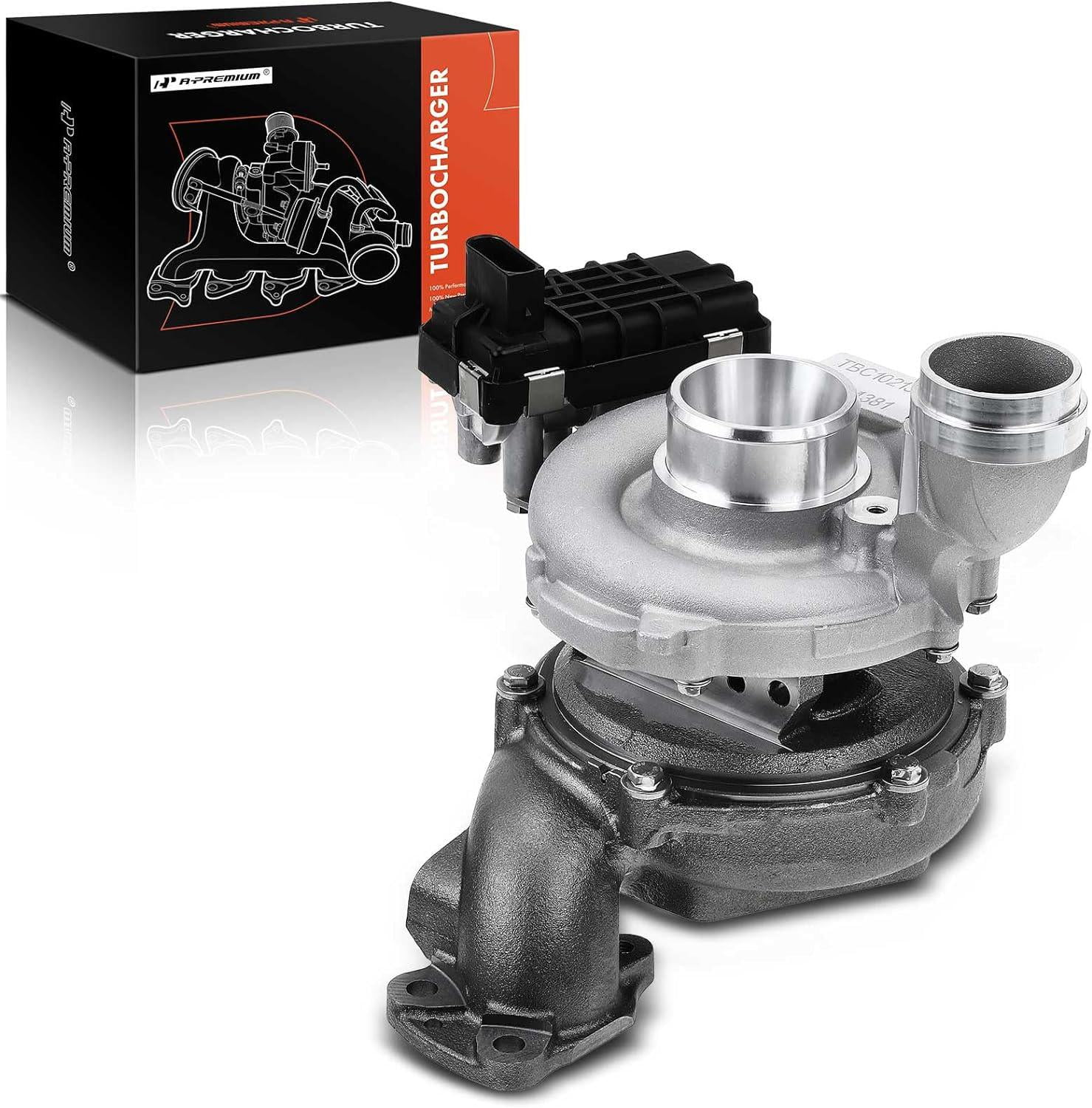 A-Premium Complete Turbo Turbocharger Kit, with Gasket, Compatible with ...