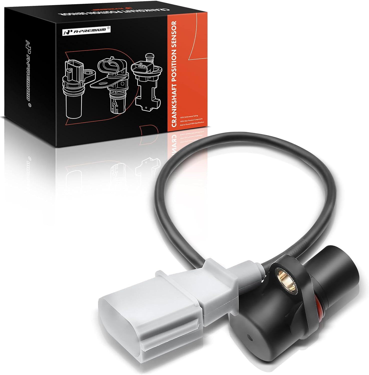 A-Premium Crankshaft Position Sensor Compatible with Audi A3 A4 TT ...