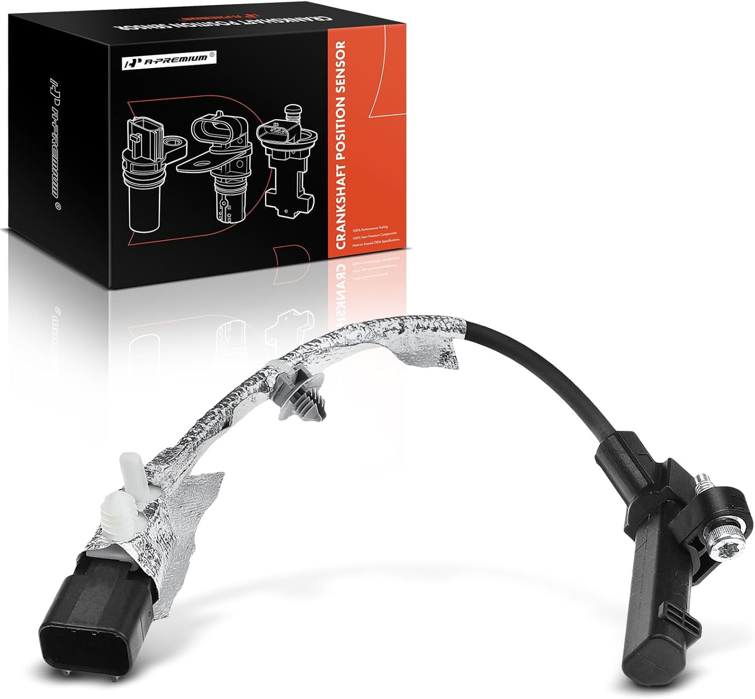 A-Premium Crankshaft Position Sensor Compatible with Land Rover Range ...