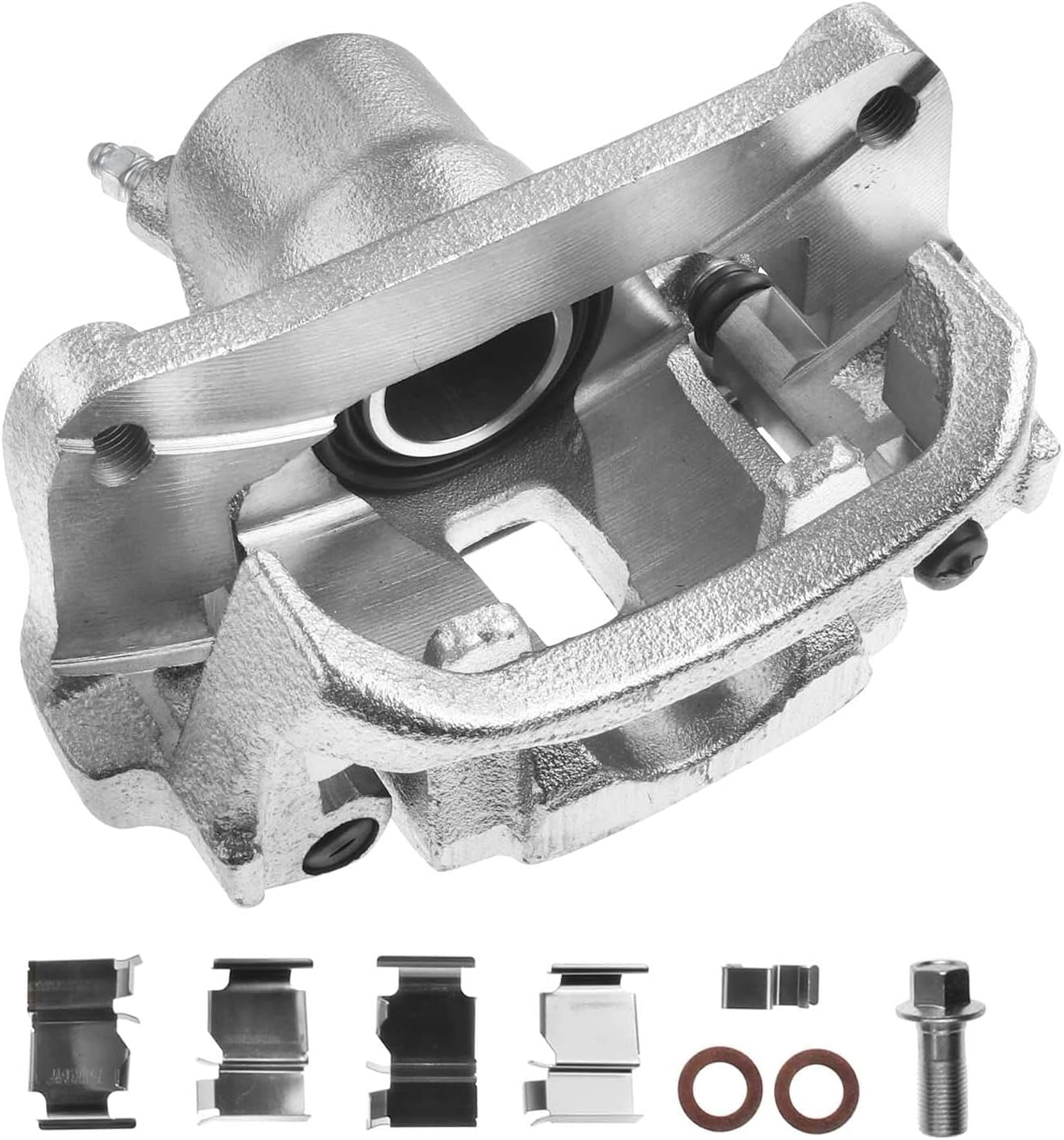 A-Premium Disc Brake Caliper Assembly with Bracket Compatible with ...
