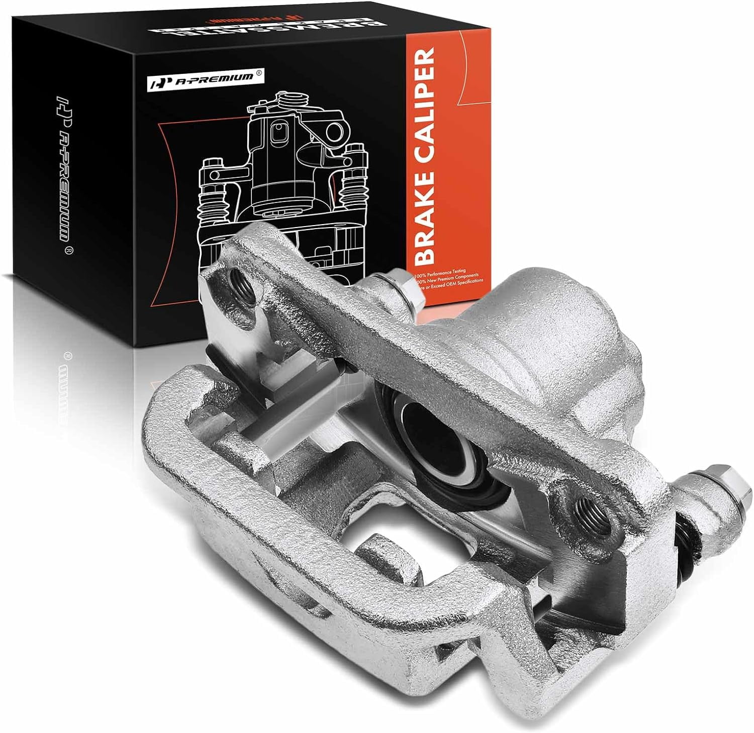 A-Premium Disc Brake Caliper Assembly with Bracket Compatible with ...