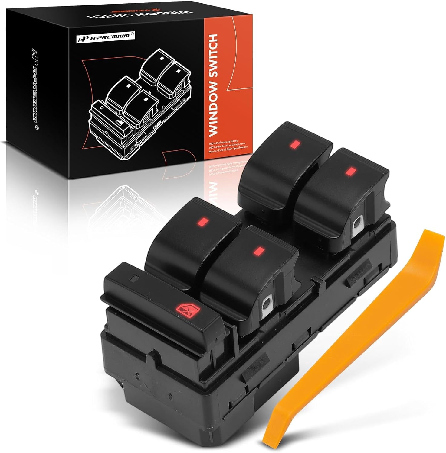 A-Premium - Driver Side Power Master Window Switch - Compatible with ...
