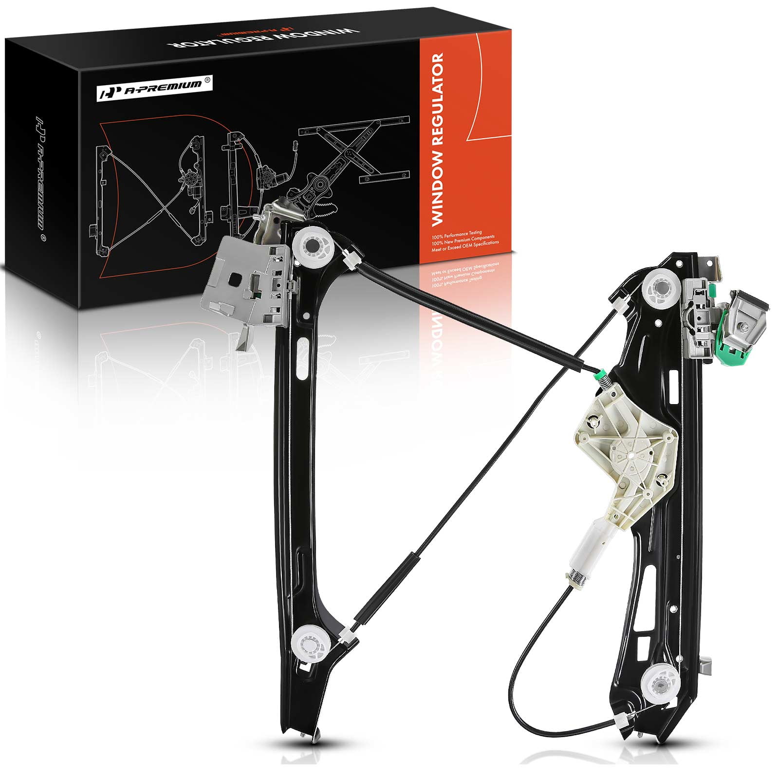 A-Premium Electric Power Window Regulator Without Motor Replacement for ...