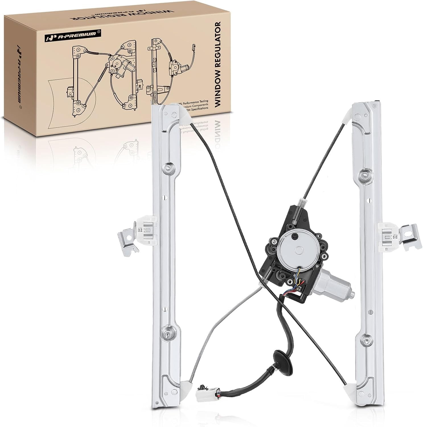 A-Premium Electric Power Window Regulator with Motor Compatible with ...