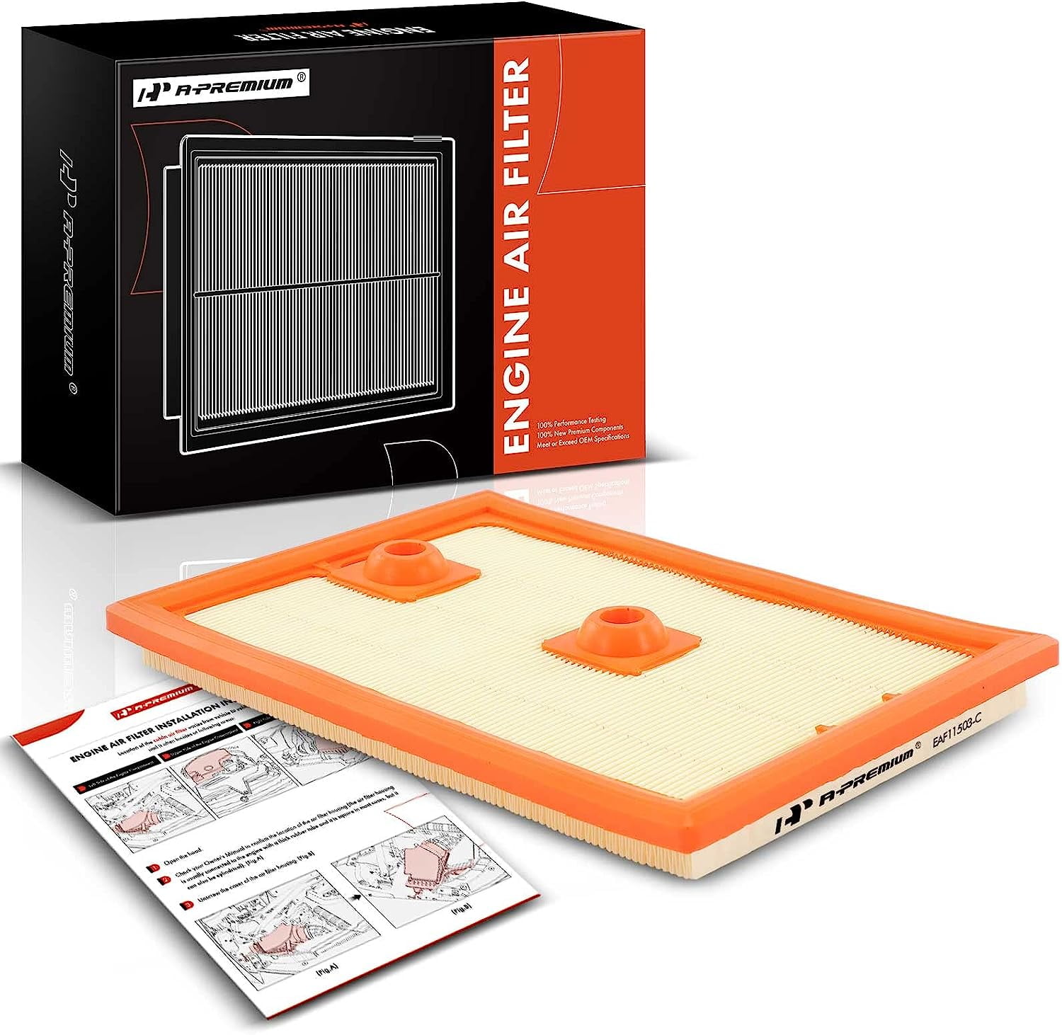 A-Premium Engine Air Filter Compatible with Audi A3 Sportback e-tron ...