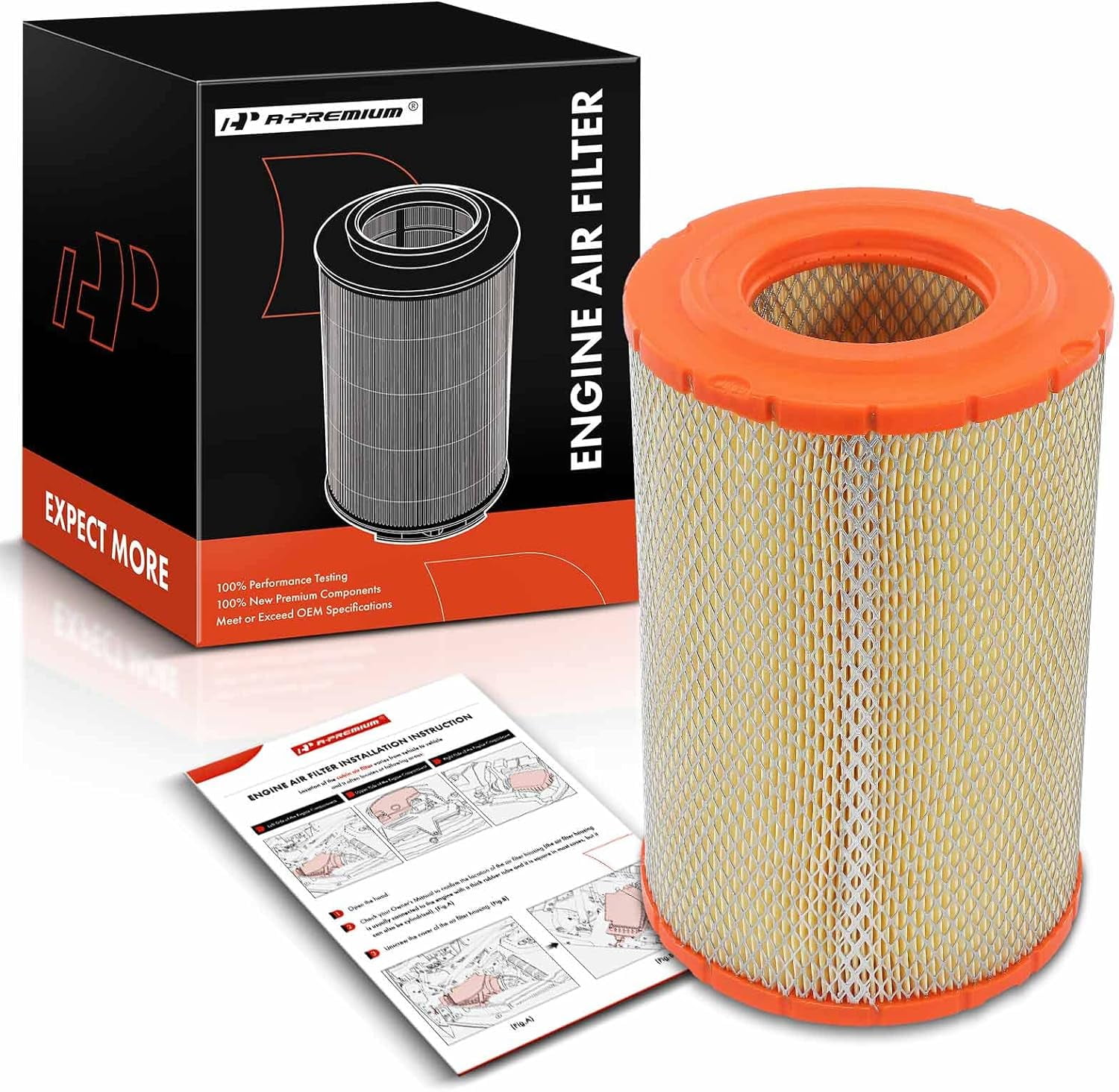 A-Premium Engine Air Filter Compatible with Chevrolet & GMC Models ...