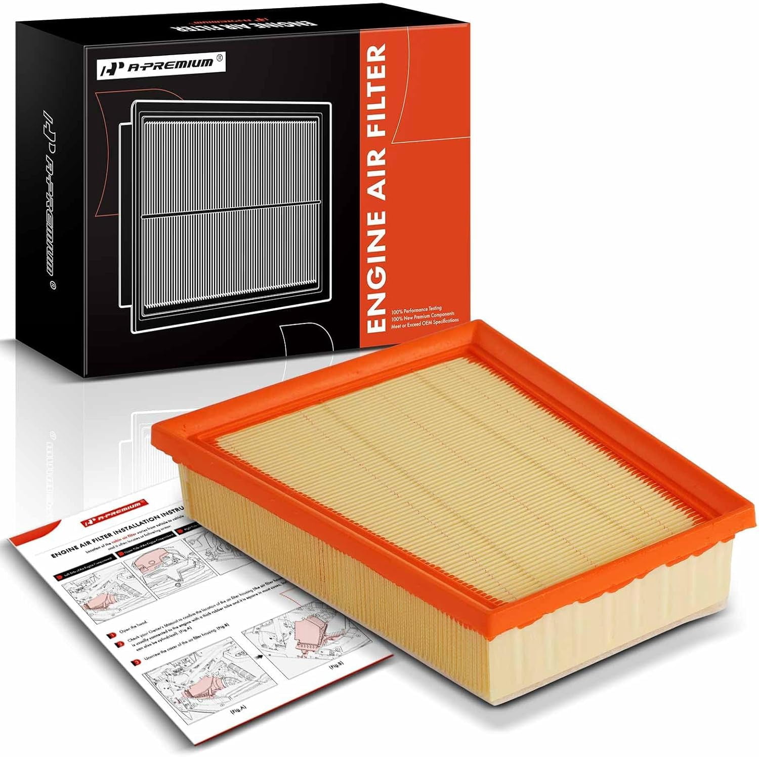 A-Premium Engine Air Filter Compatible with Chevrolet Trax 2024 ...