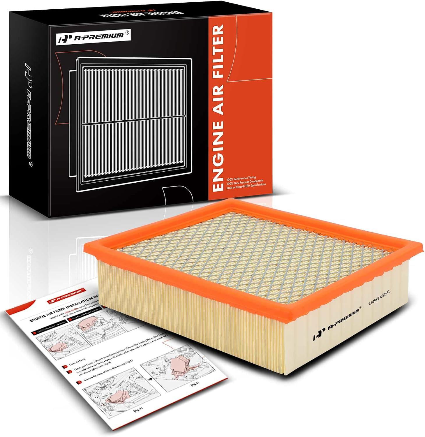 A-Premium Engine Air Filter Compatible with Ford Explorer 1997-2001 ...