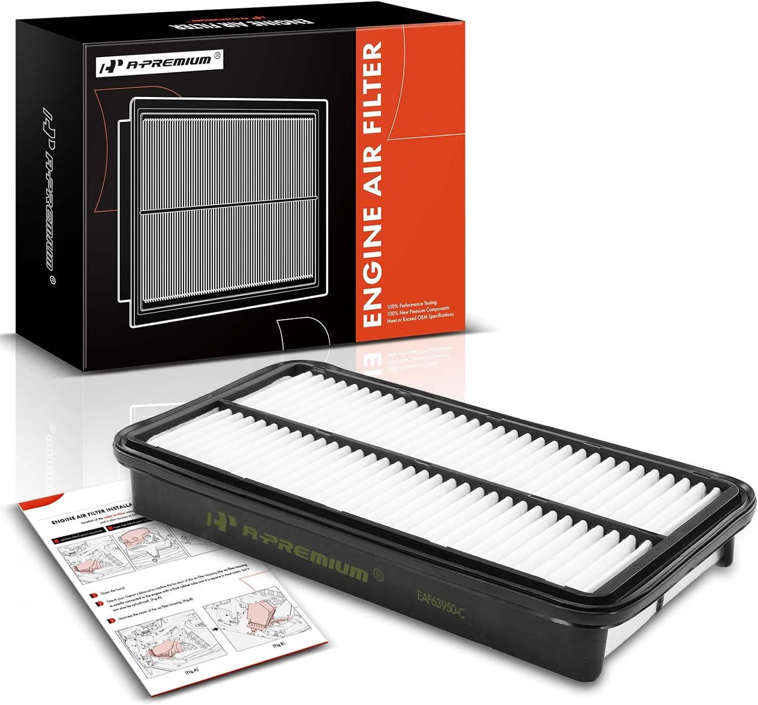 A-Premium Engine Air Filter Compatible with Geo Prizm & Lexus ES250 ...