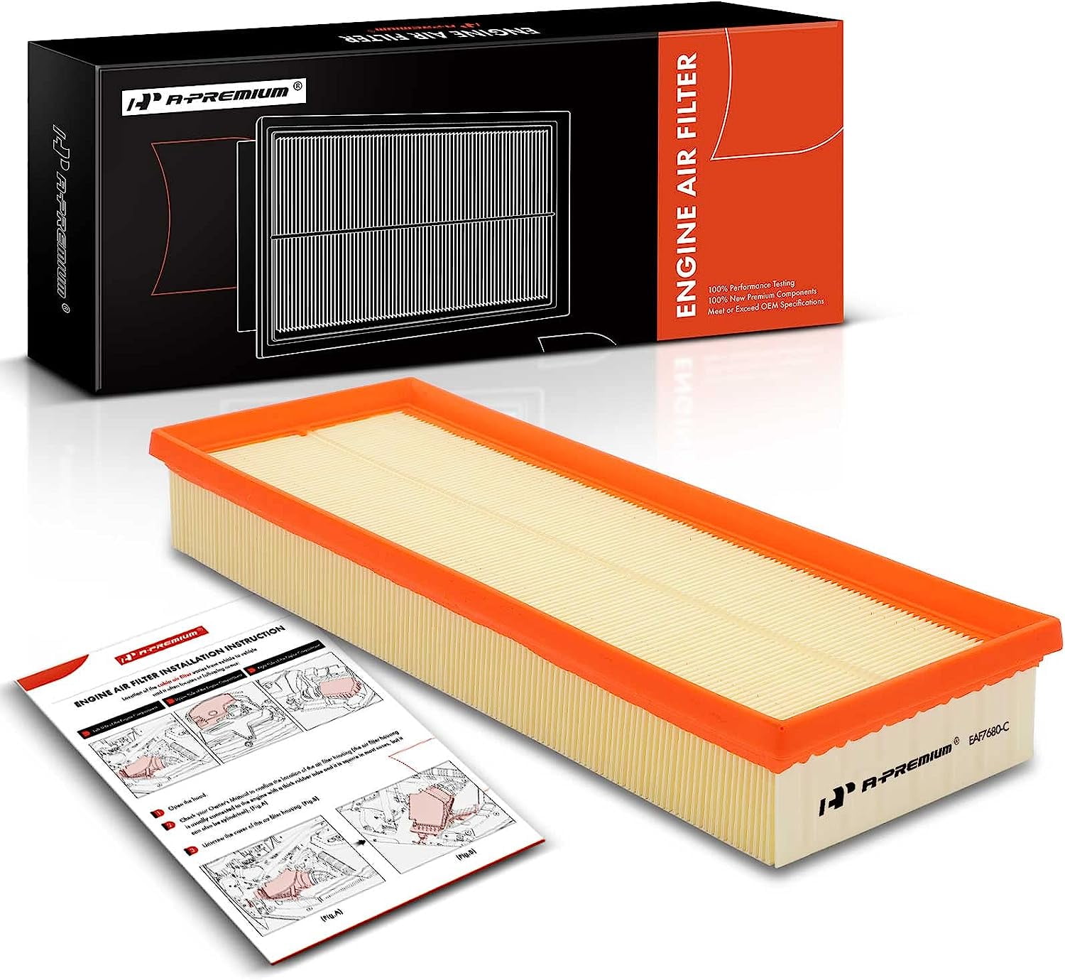 A-Premium Engine Air Filter Compatible with Mercedes-Benz C-Class C230 ...