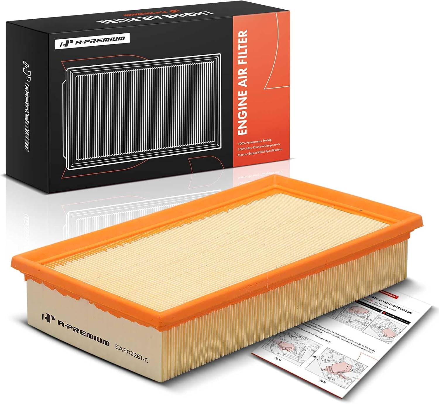 A-Premium Engine Air Filter Compatible with Mercedes-Benz E320 1994 ...