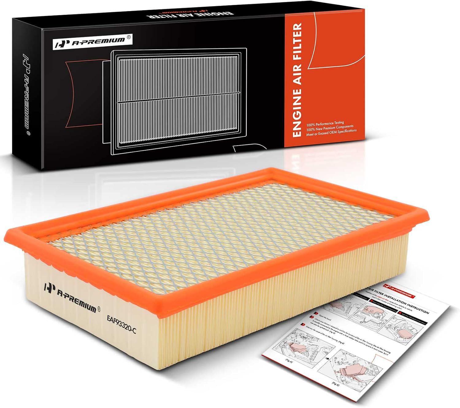 A-Premium Engine Air Filter Compatible with Ford Explorer 2002-2010 ...