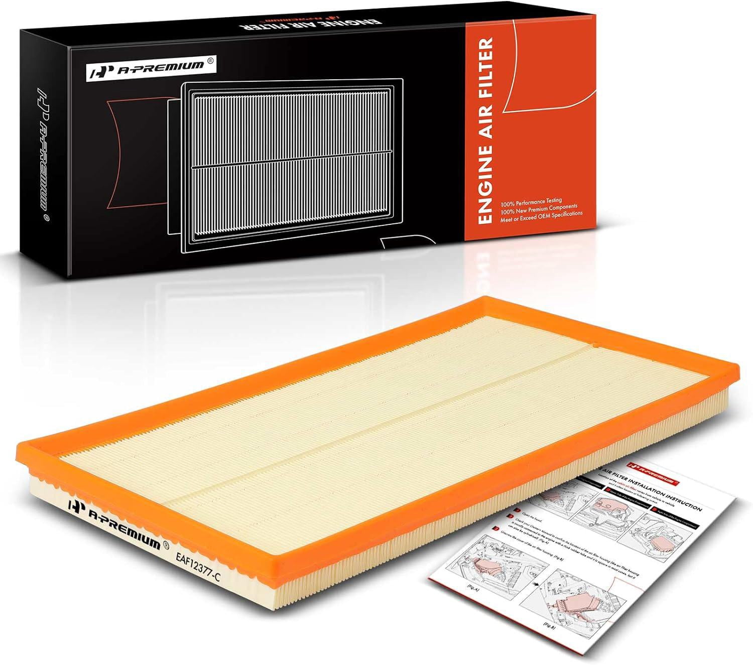 A-Premium Engine Air Filter Compatible with Mercedes-Benz Metris 2016 ...