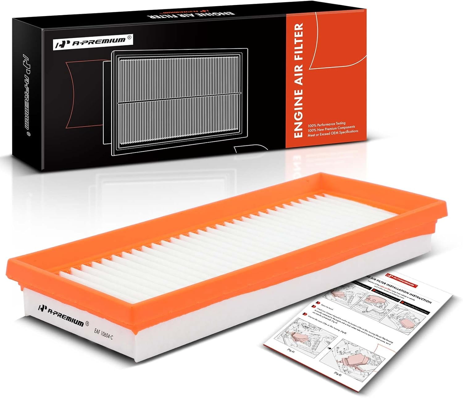 A-Premium Engine Air Filter Compatible with Smart Fortwo 2008-2015, L3 ...