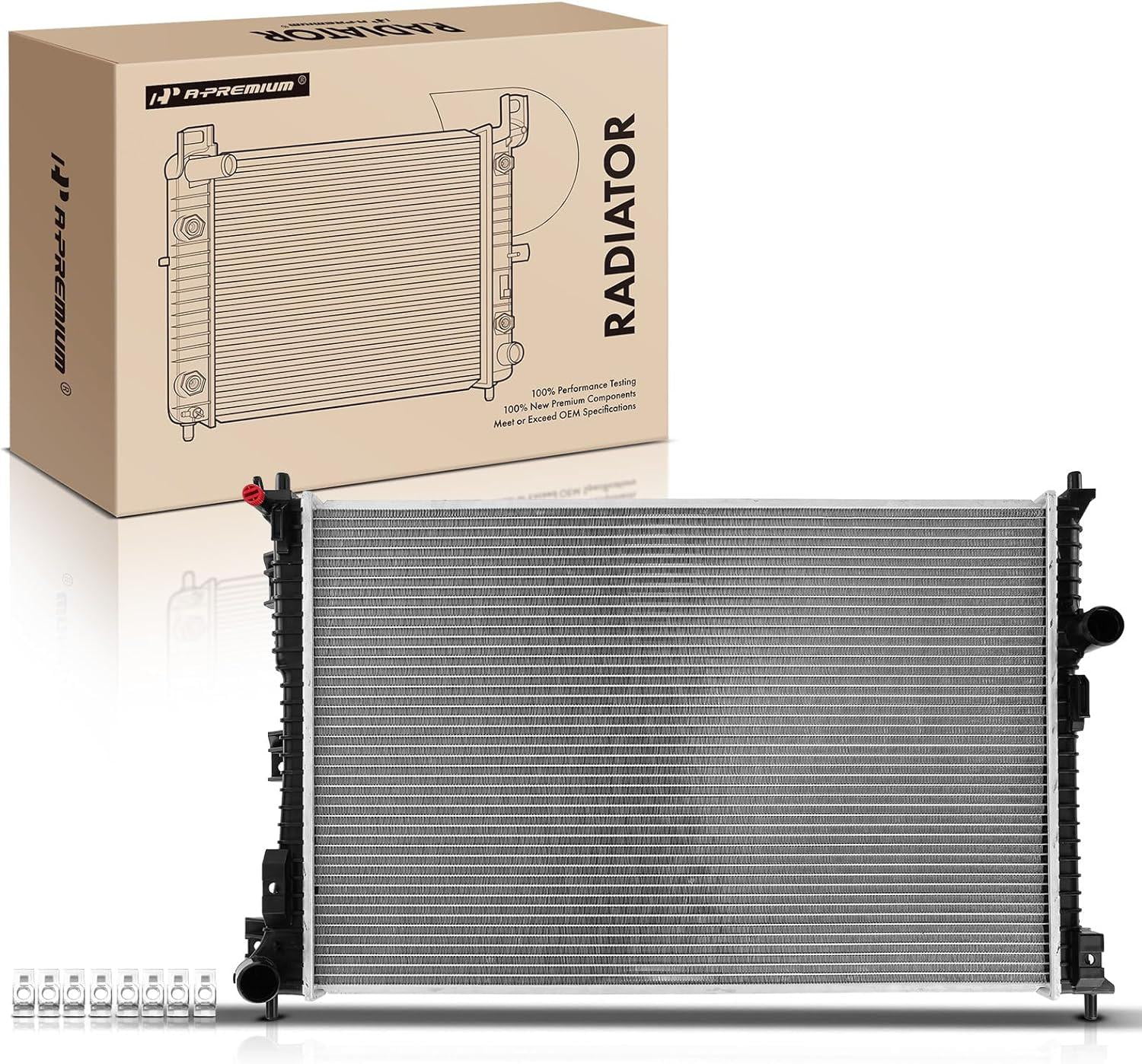 A-Premium Engine Coolant Radiator Assembly Compatible with Ford ...