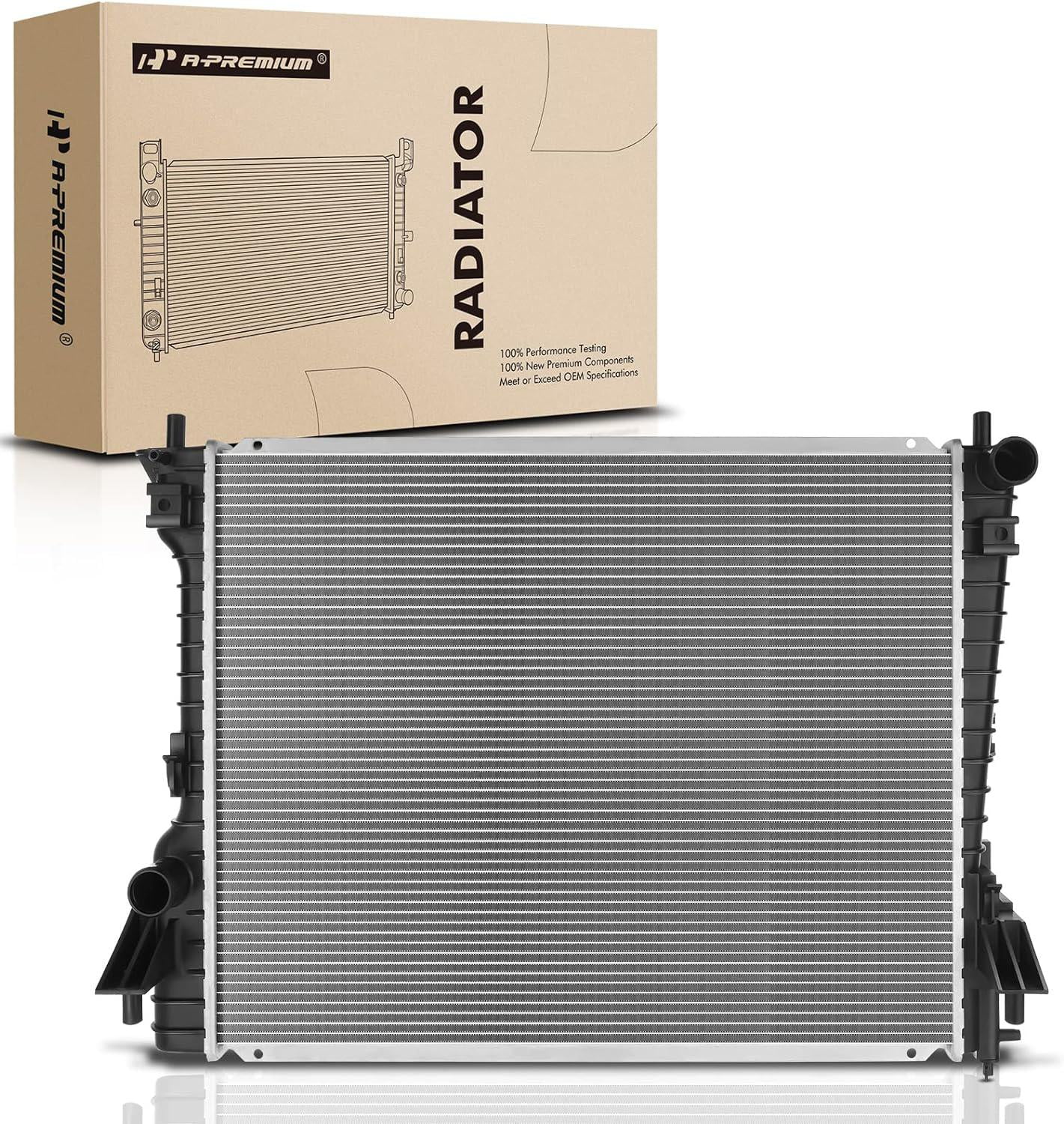 A-Premium Engine Coolant Radiator Assembly Compatible with Ford Mustang ...