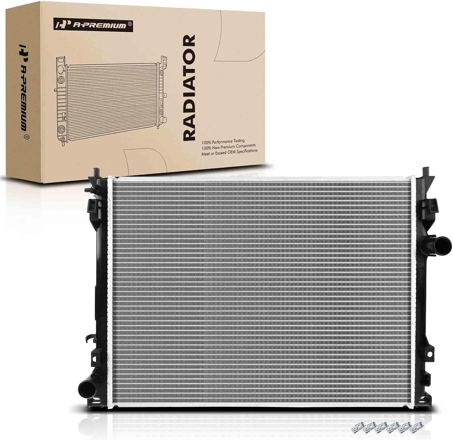 A-Premium Engine Coolant Radiator Assembly Compatible with Dodge ...