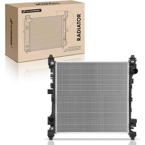 A-Premium Engine Coolant Radiator Assembly Compatible with Jeep WK2 ...