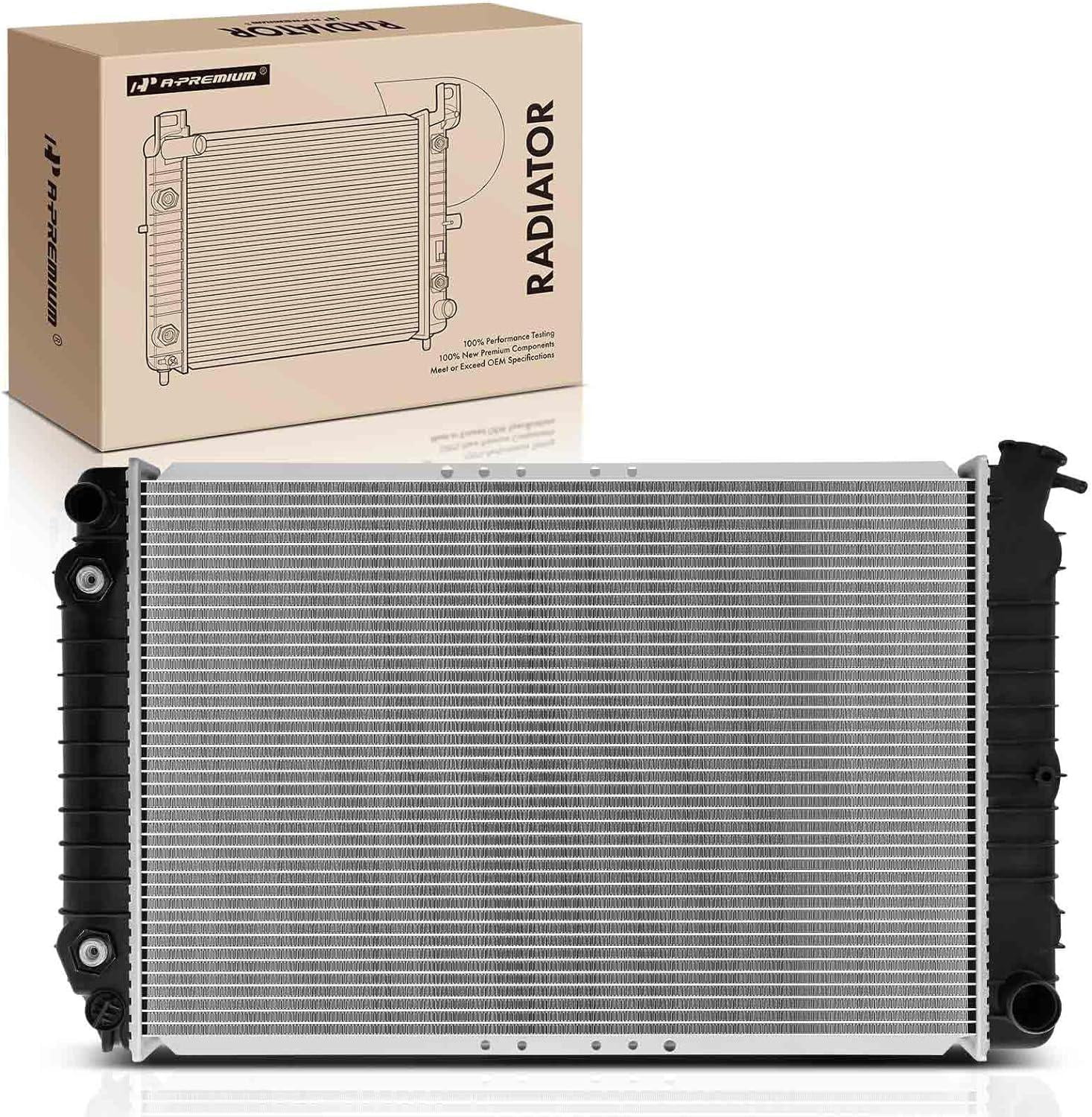 A-Premium Engine Coolant Radiator Assembly with Engine Oil Cooler ...