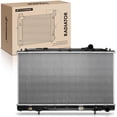 A-Premium Engine Coolant Radiator Assembly with Transmission Oil Cooler ...