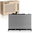 A-Premium Engine Coolant Radiator Assembly with Transmission Oil Cooler ...