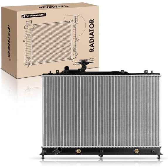 A-Premium Engine Coolant Radiator Assembly with Transmission Oil Cooler ...