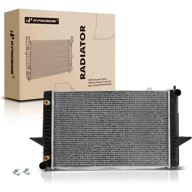 A-Premium Engine Coolant Radiator Assembly with Transmission Oil Cooler ...