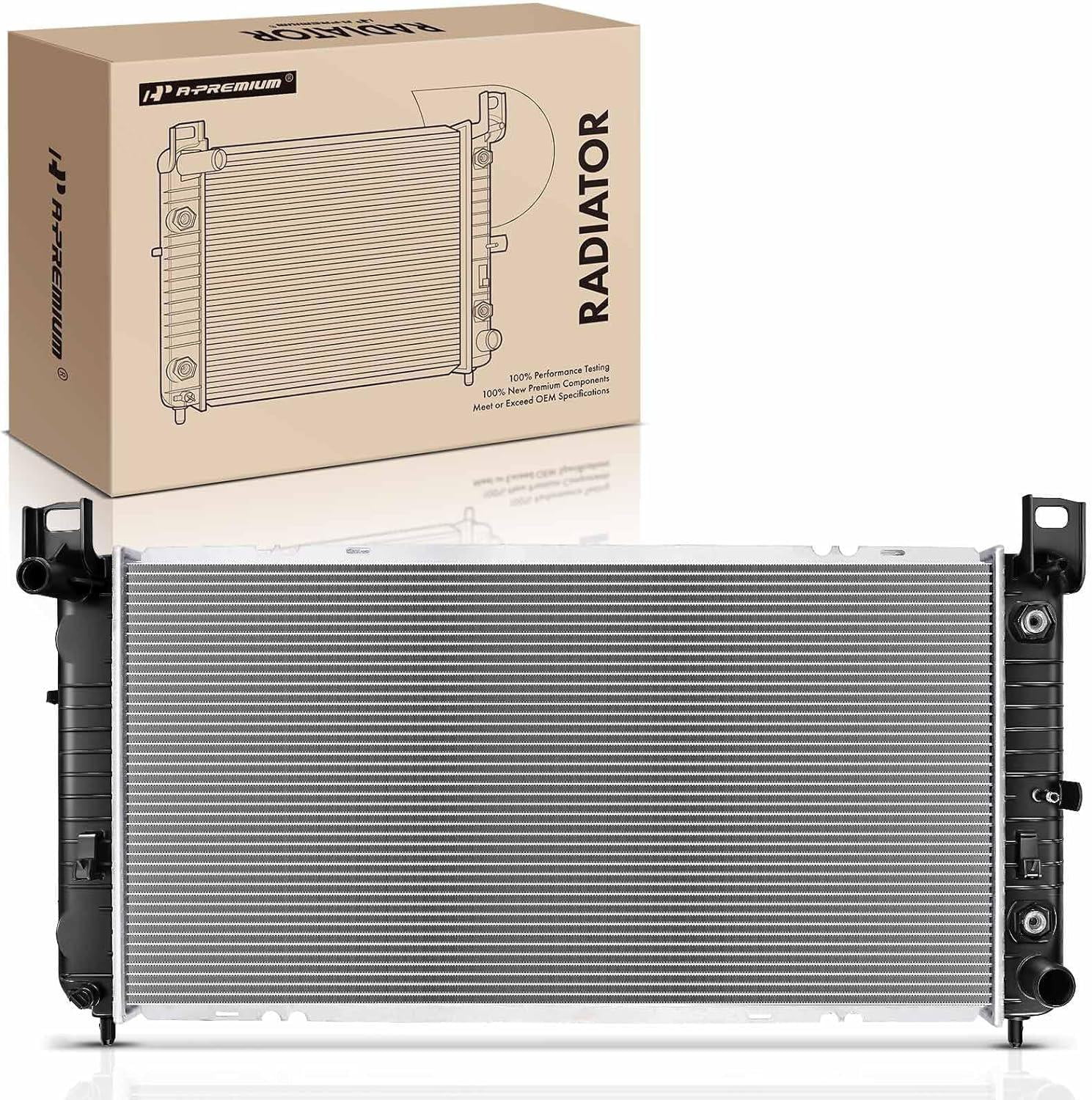 A-Premium Engine Coolant Radiator Compatible with Chevy Silverado ...