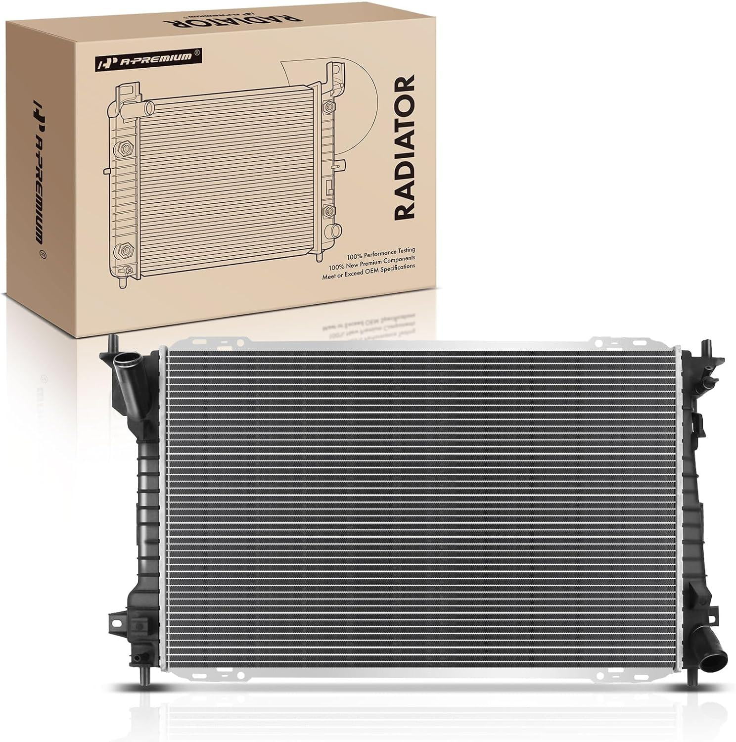 A-Premium Engine Coolant Radiator Compatible with Ford Crown Victoria ...