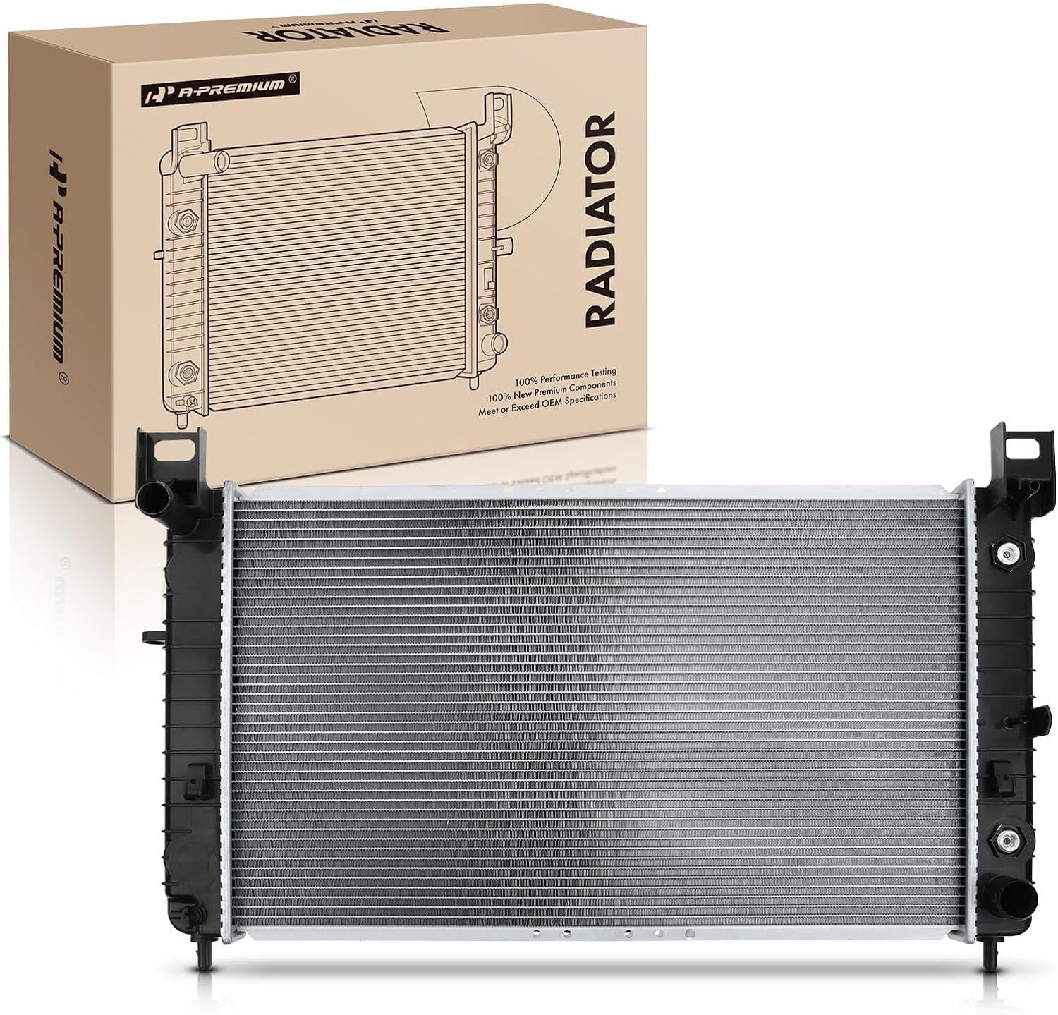 A-Premium Engine Coolant Radiator for Chevy Silverado 1500 2500, Tahoe ...
