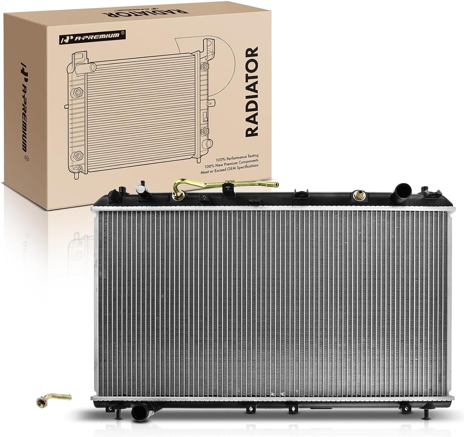 A-Premium Engine Coolant Radiator with Transmission Oil Cooler ...