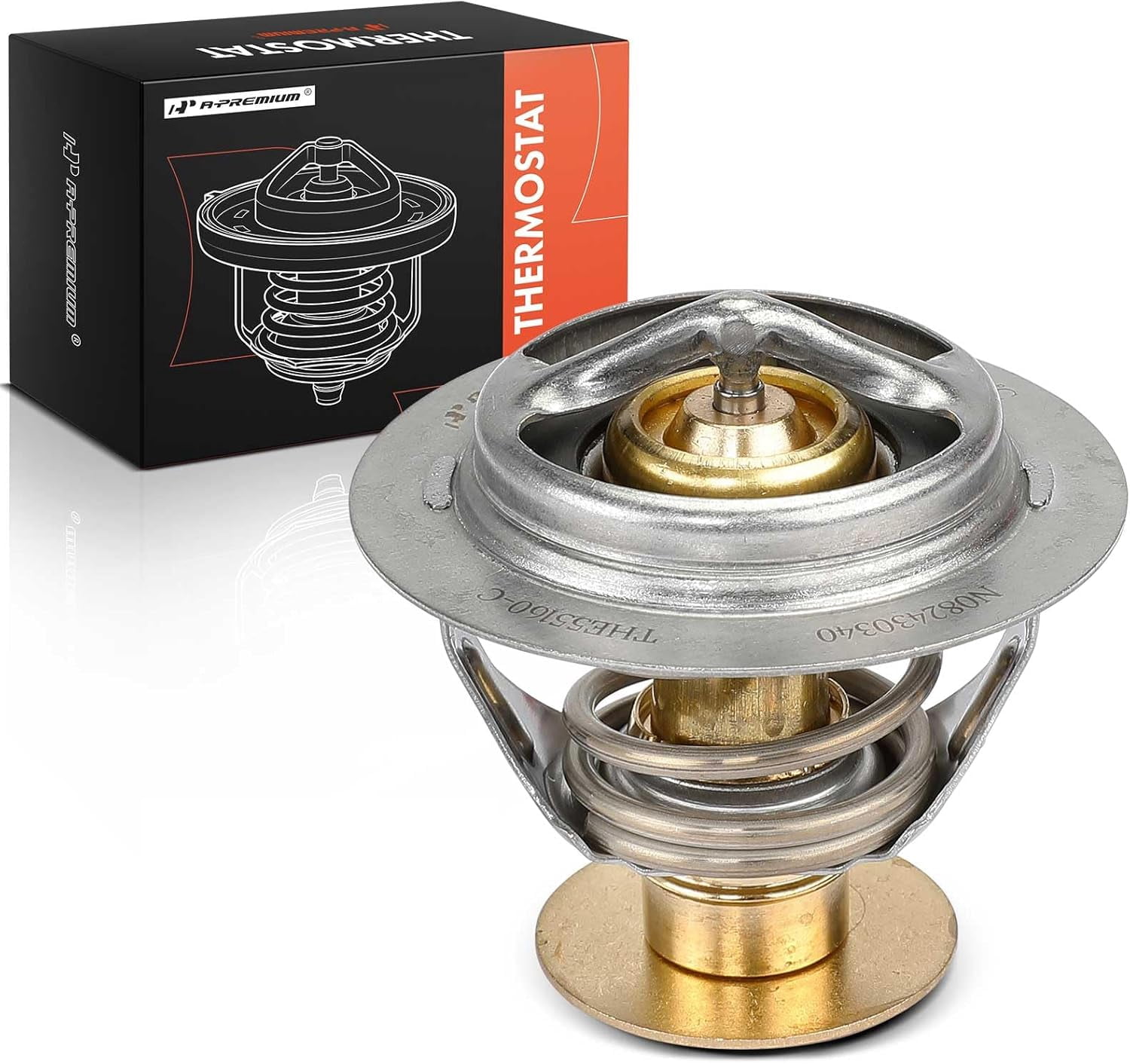 A-Premium Engine Coolant Thermostat Compatible with Ford F-150 Explorer ...