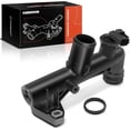 A-Premium Engine Coolant Water Outlet Thermostat Housing Assembly with ...